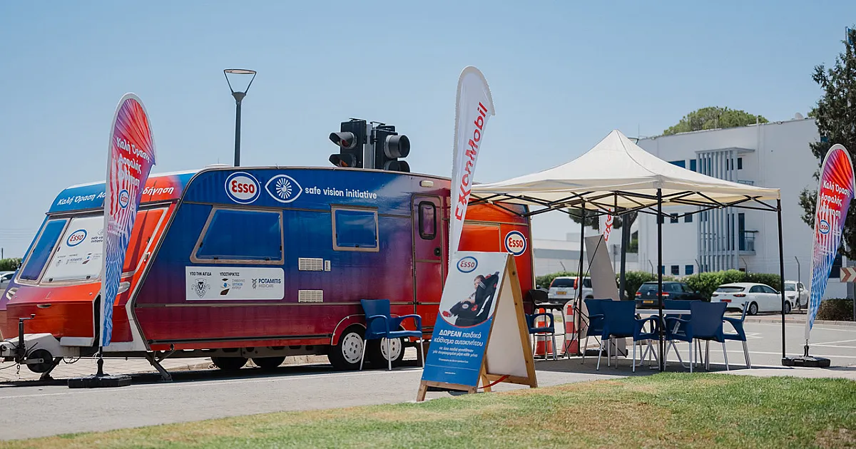 Η ExxonMobil Κύπρου παρουσίασε το πρόγραμμα “ESSO Safe Vision” για την ...