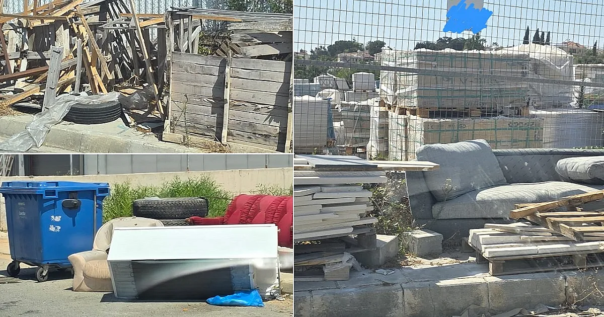 Η πυρκαγιά της Λεμεσού αύξησε την αναστάτωση πολιτών για σκουπίδια ...
