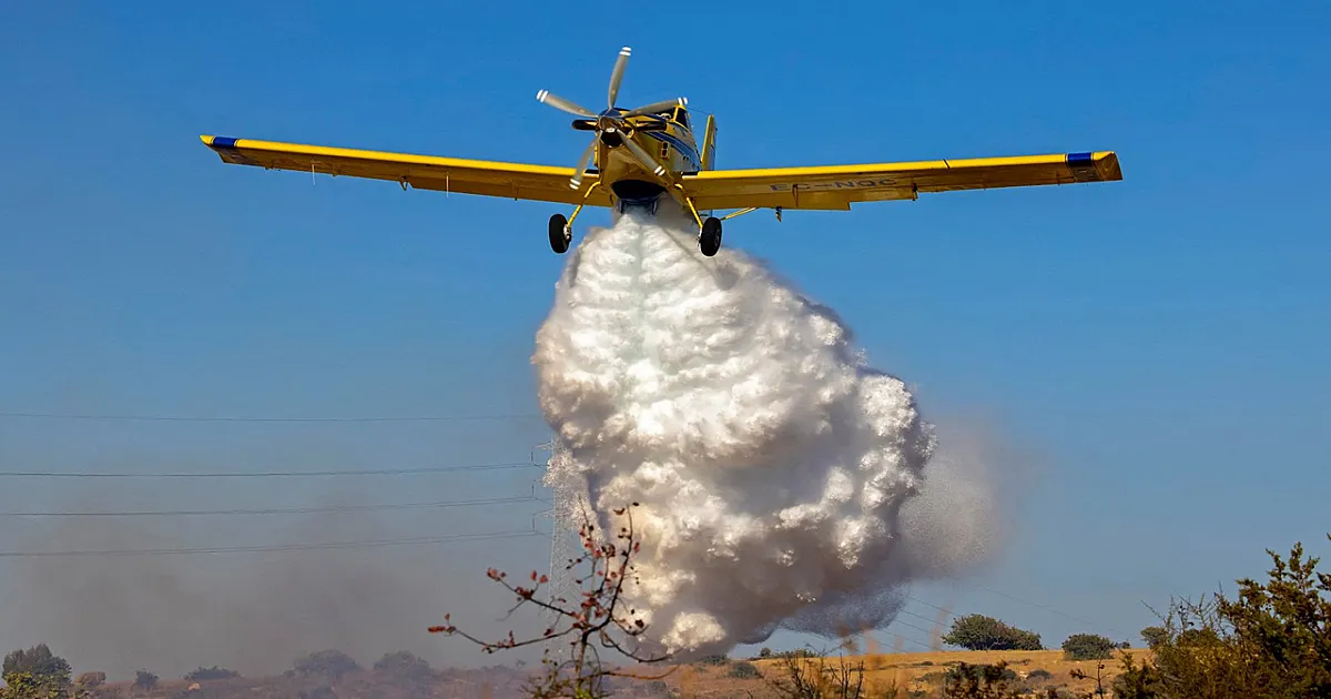 Third Wildfire In Paphos Today Burns Between Goudi And Polis Chrysochous