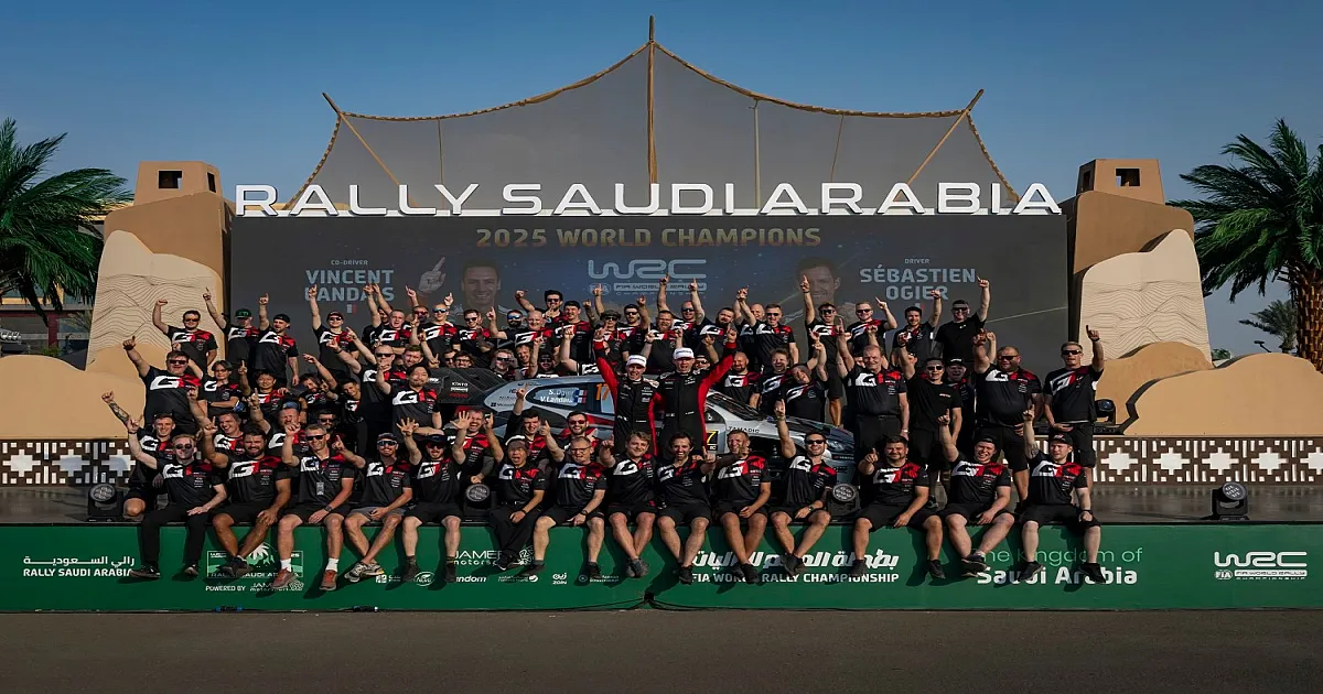 Η TOYOTA GAZOO Racing ολοκλήρωσε μια καθόλα επιτυχημένη χρονιά στο WRC