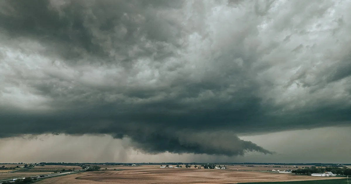 Yellow Thunderstorms and Hail Warning