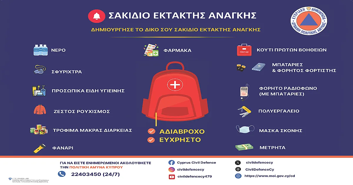 Σειρήνες πολέμου, καταφύγια και σακίδιο έκτακτης ανάγκης: Τι πρέπει να ...