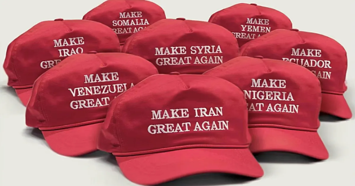 TIME Cover Depicting ‘MAGA’ Hats With Foreign Country Names Sparks ...