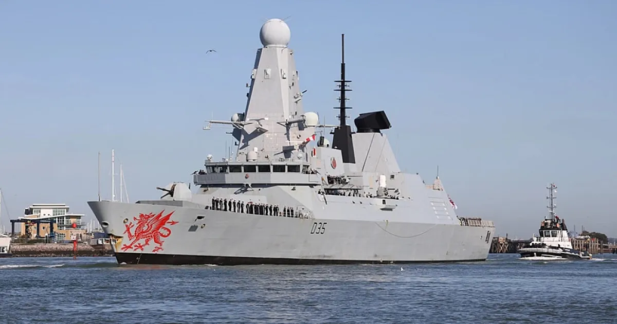 HMS Dragon Faces Technical Issues En Route to Cyprus Amid Regional ...