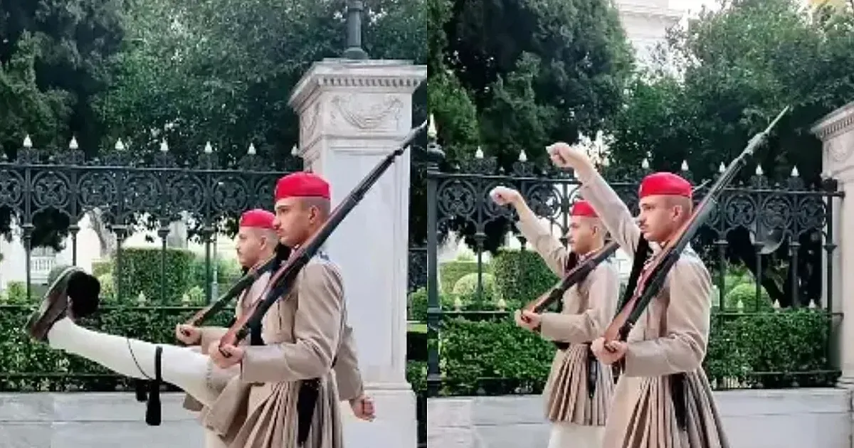 Η αλλαγή της Προεδρικής Φρουράς στην Αθήνα έγινε viral στο TikTok με 13 ...